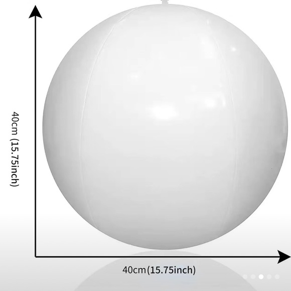 Other | Nwt 1pc Led Remote Control Floating Inflatable Ball Pool Toys ...